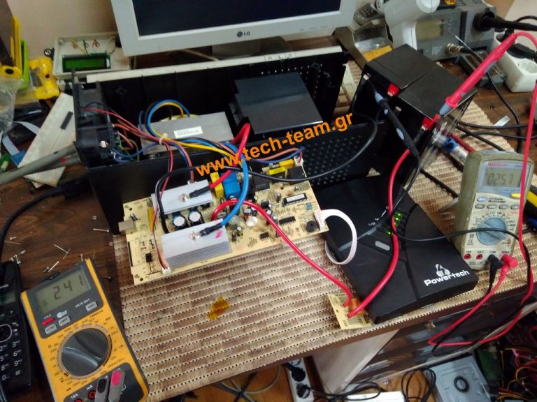 ΕΠΙΣΚΕΥΗ UPS POWERTECH PT-2000 | Tech-Team